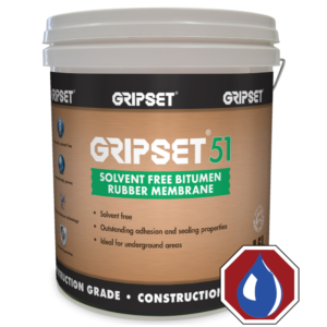 Gripset 51 Bitumen Rubber Membrane | The WaterStop Shop