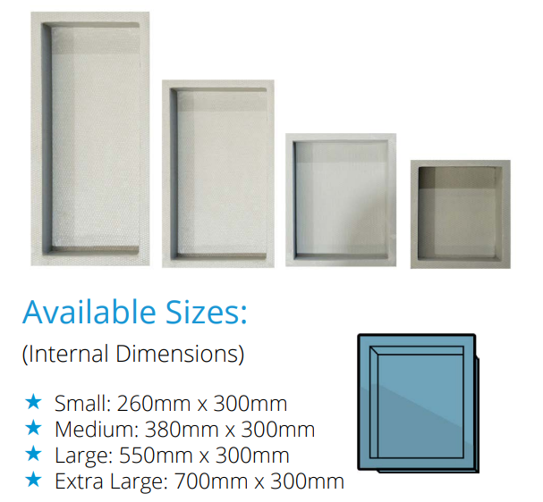 Marmox Bathroom Shower Niche | The WaterStop Shop