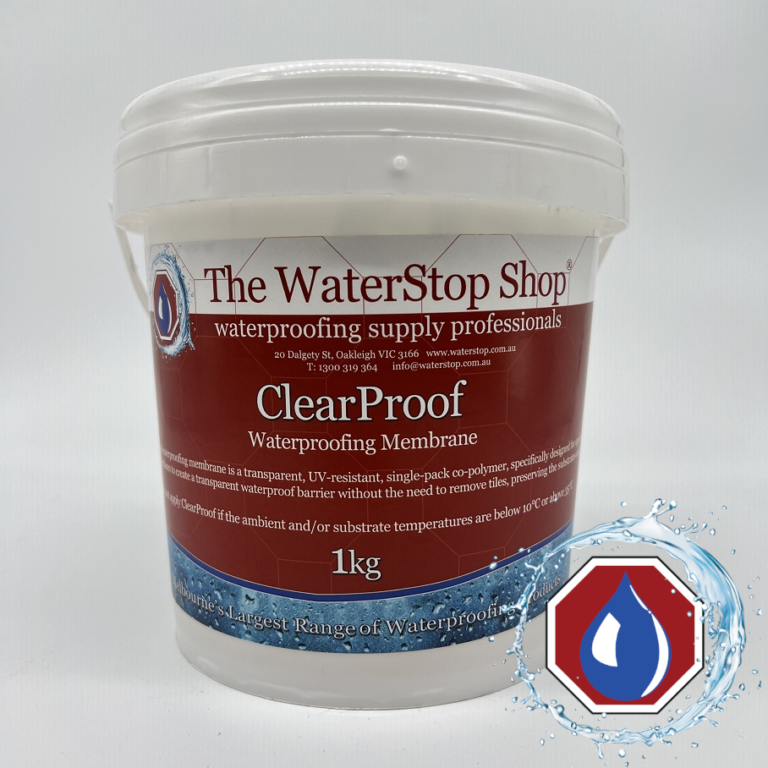 ClearProof Transparent Waterproofing Membrane | The WaterStop Shop