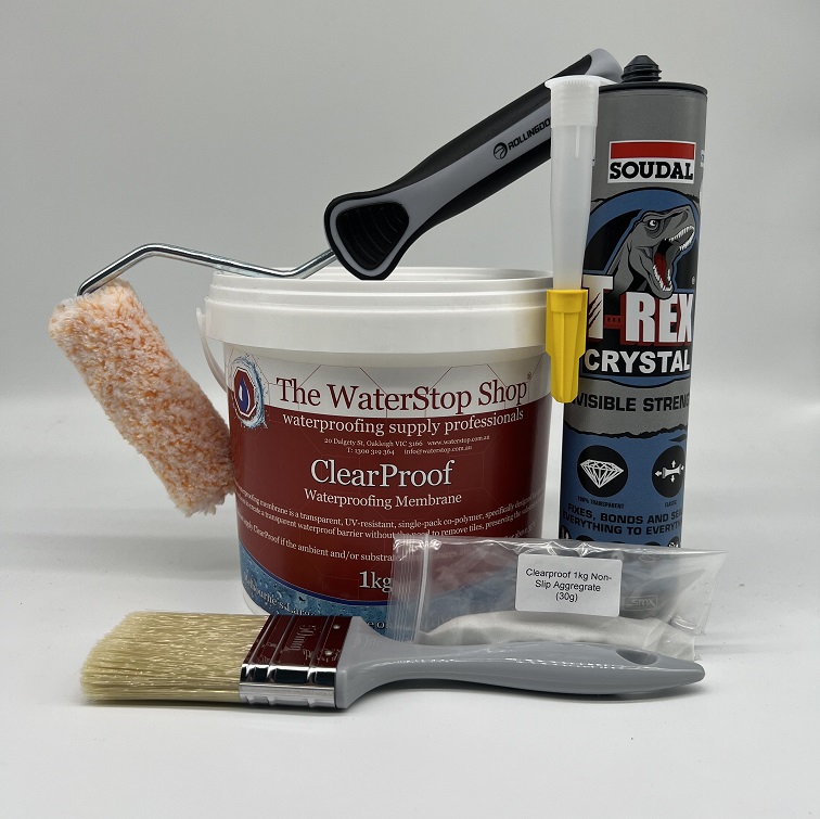 ClearProof Shower Kit | The WaterStop Shop