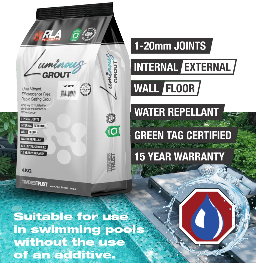RLA Luminous Grout | The WaterStop Shop