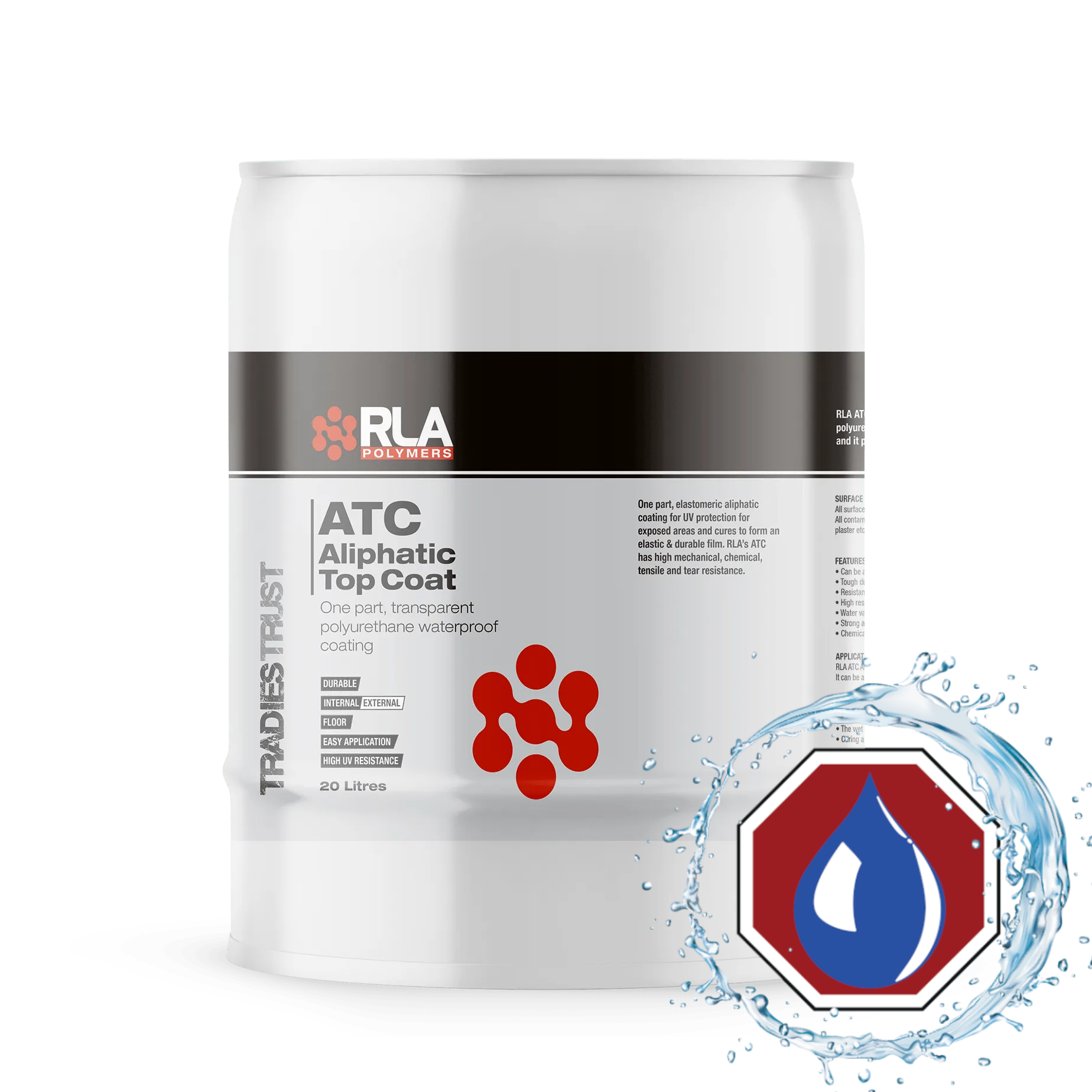 RLA Aliphatic Top coat | The WaterStop Shop