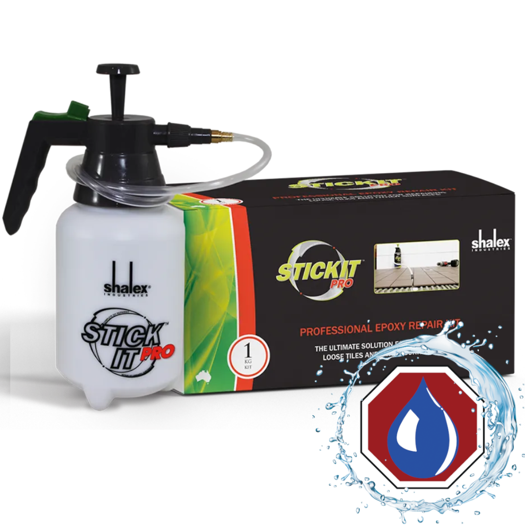 StickIt Pro Epoxy Tile Injection Repair Kit | The WaterStop Shop