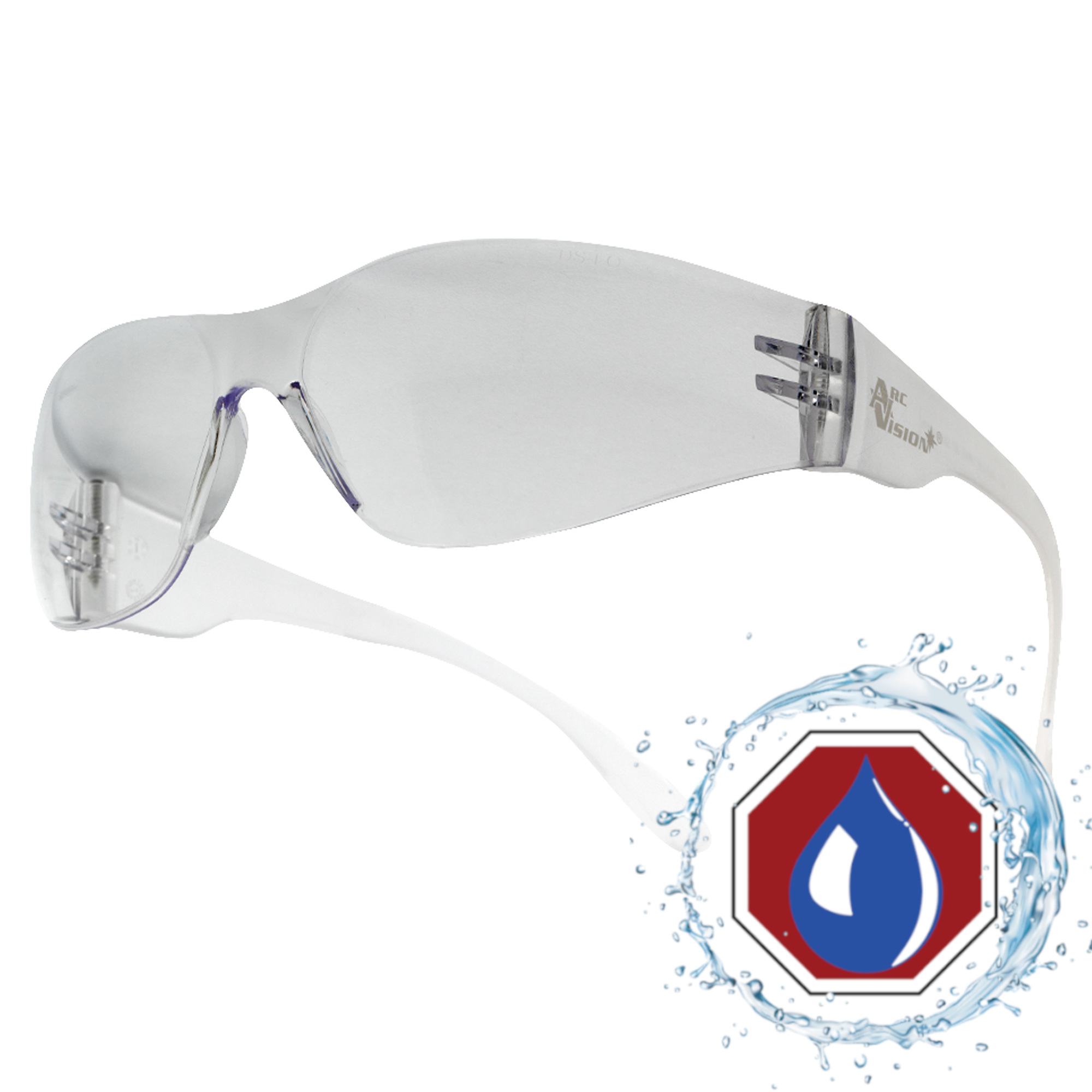 ARC VISION Hammer Clear Safety Glasses | The WaterStop Shop